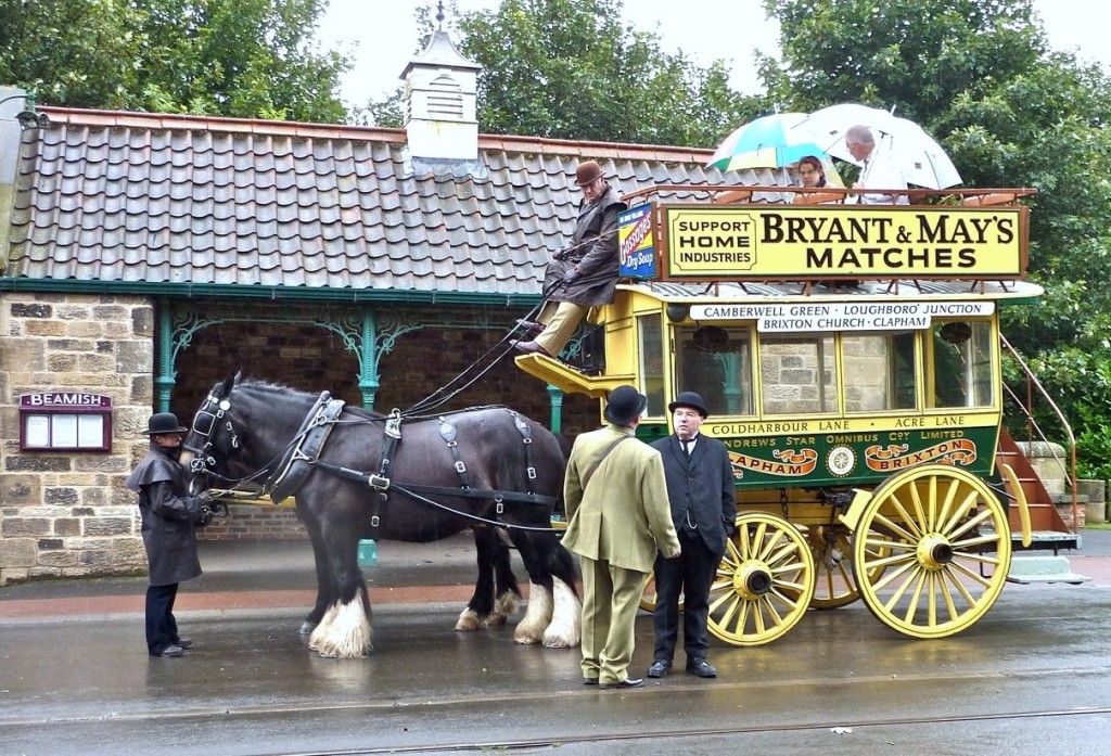 c1890 Four-Light "Garden-Seat" Horse-Bus - London Bus Museum