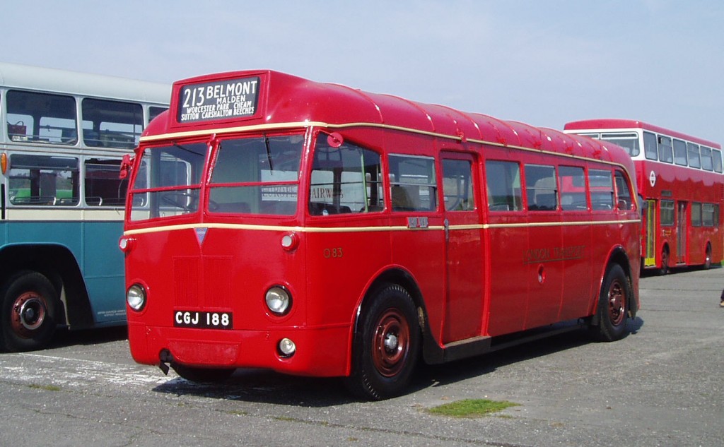1935 AEC Q coach – Q83 – London Bus Museum