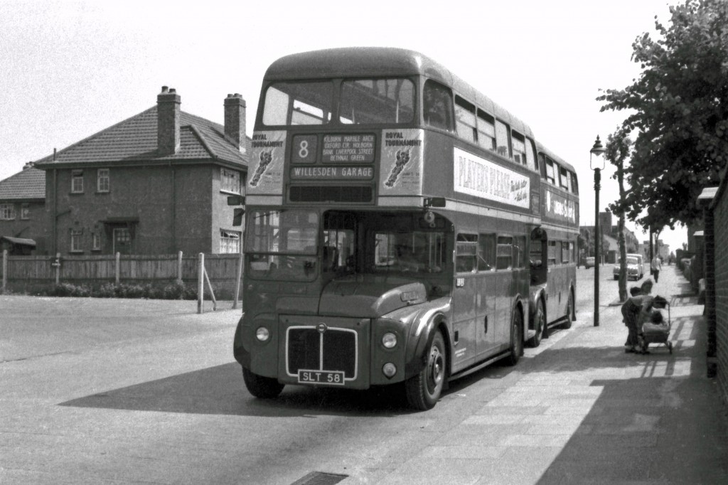 1957 Leyland Routemaster prototype bus - RML3 - London Bus Museum