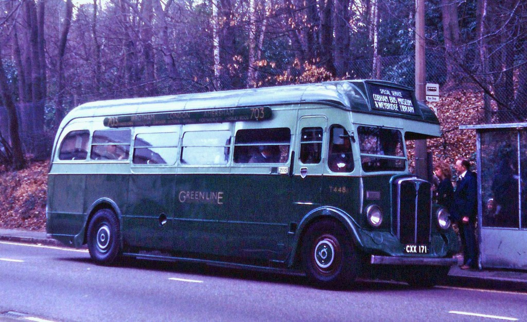 1936 AEC Regal I coach - T448 - London Bus Museum