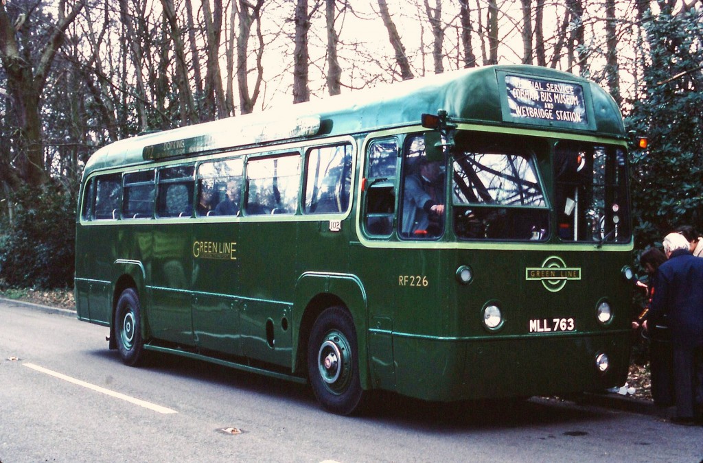 1952 AEC Regal IV coach – RF226 – London Bus Museum