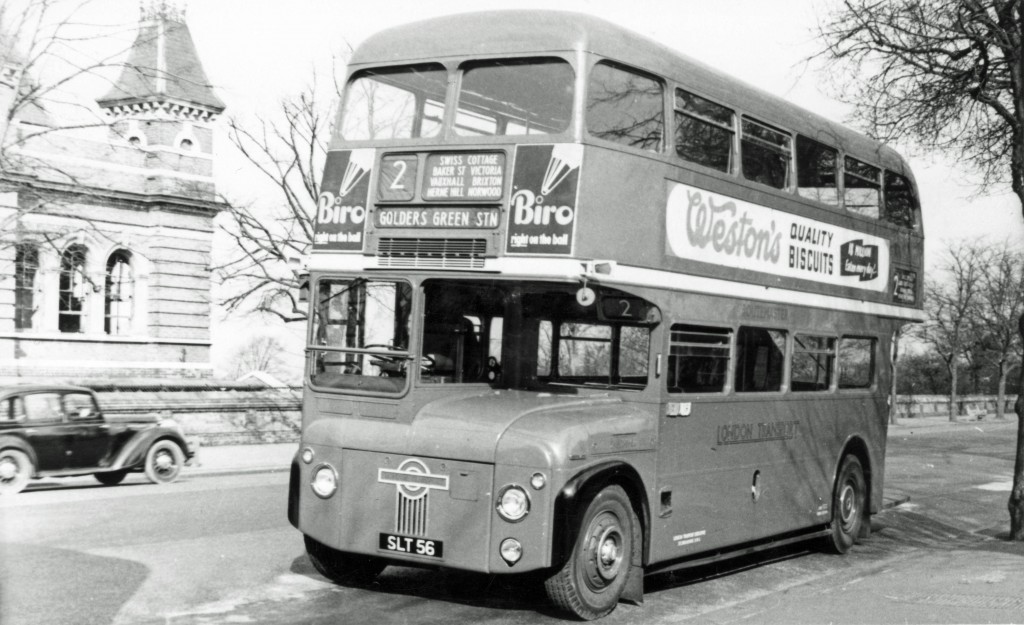 1959 AEC Routemaster bus – RM140 – London Bus Museum