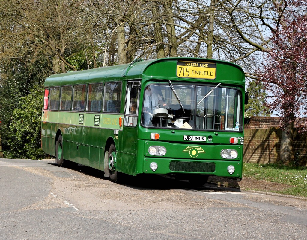 1972 AEC Reliance coach - RP90 - London Bus Museum