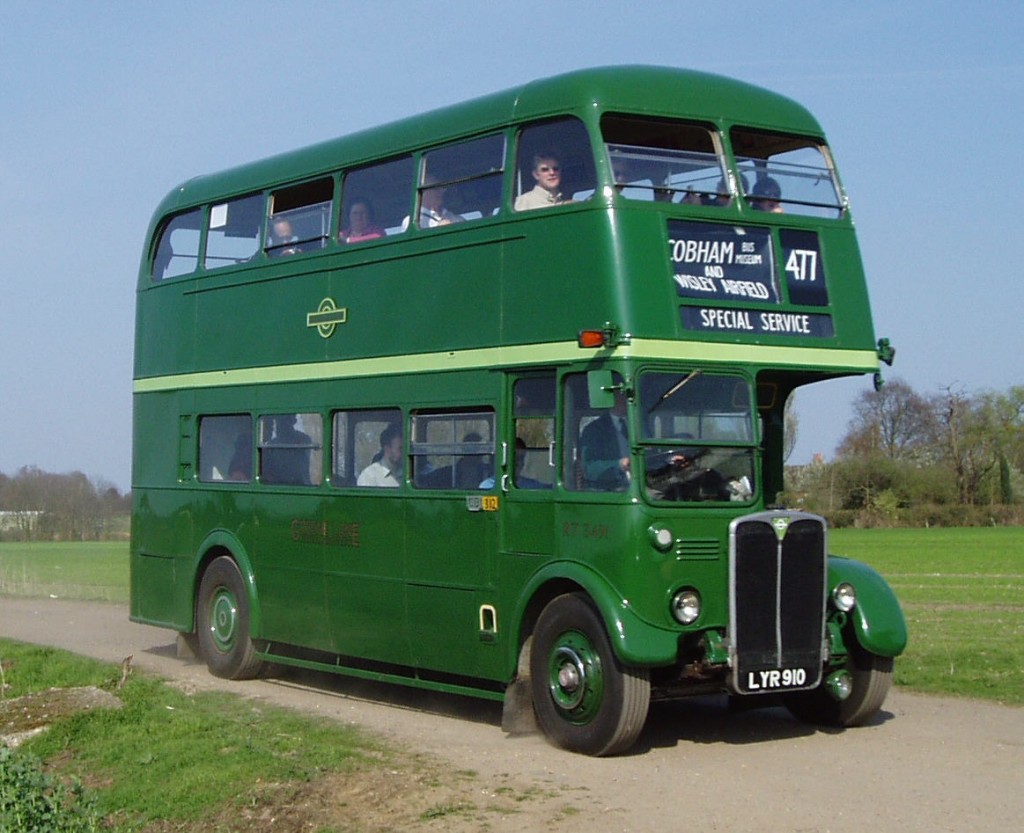 1952 AEC Regent III bus - RT3491 - London Bus Museum