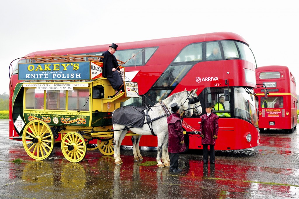 LT1 & Horse-bus. - London Bus Museum