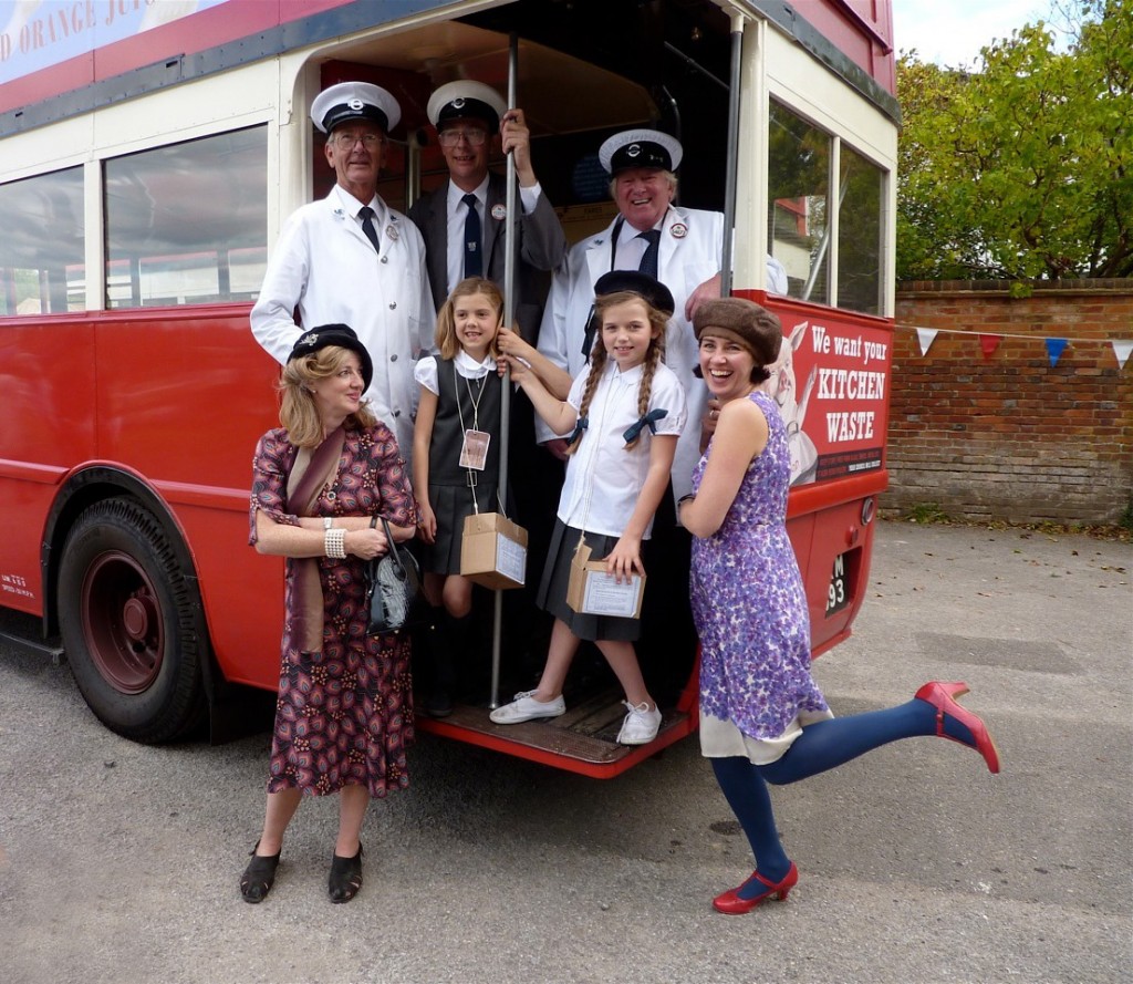 WW2 Re-enactment - London Bus Museum