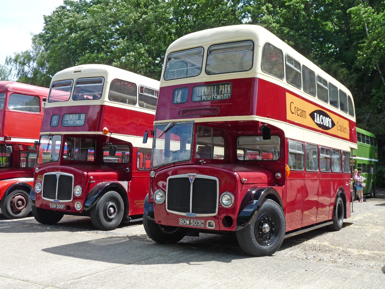 Southampton AEC Regents - London Bus Museum