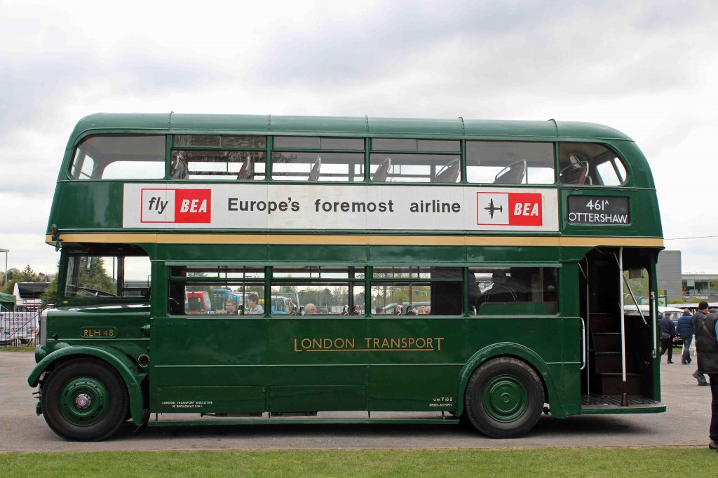 1952 AEC Regent III low-height bus – RLH48 – London Bus Museum