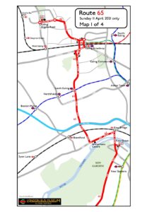 65 route map – London Bus Museum