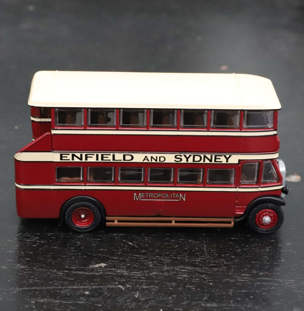 Australian bus model (27211) Leyland TD1 on route 88 to Sydney Enfield ...