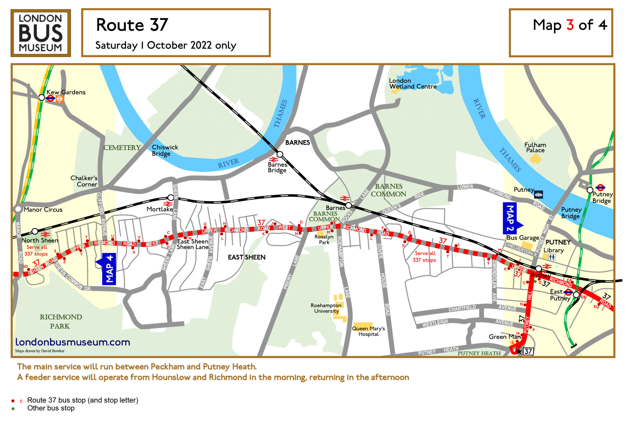 RT's on Route 37 - London Bus Museum