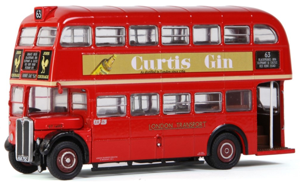 CRAVENS RED RT1493 ROUTE 63 – London Bus Museum