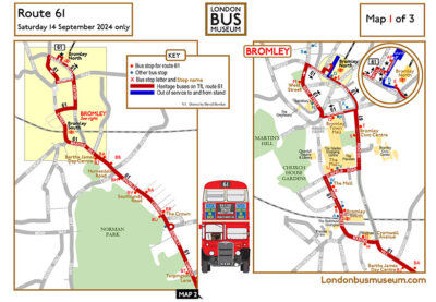 Route 61 Heritage Day - London Bus Museum