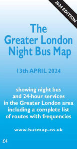 Greater London Night Bus map – updated to 13 April 2024 – London Bus Museum