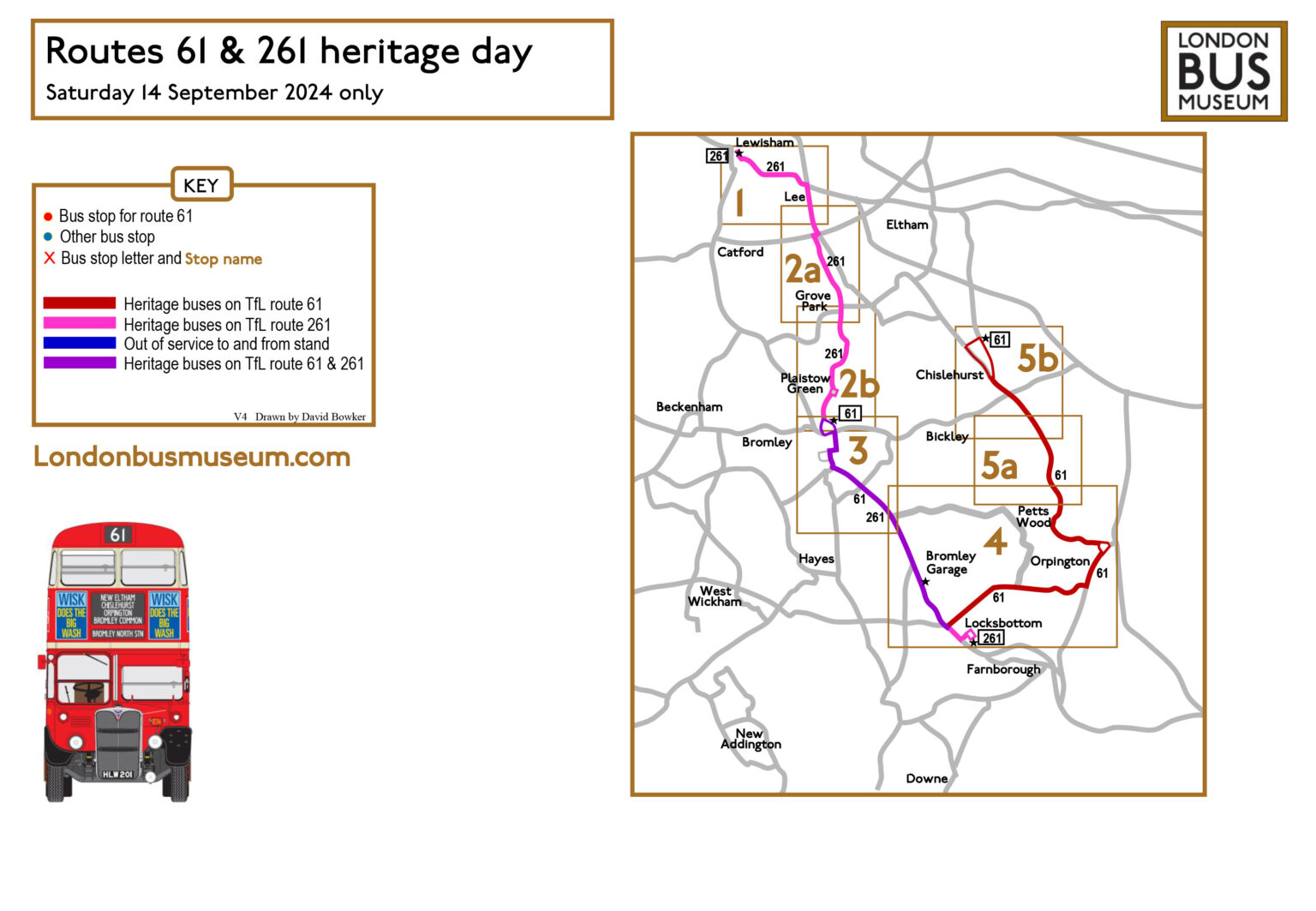 Routes 61 & 261 Heritage Day and Bromley Garage Open Day – London Bus ...