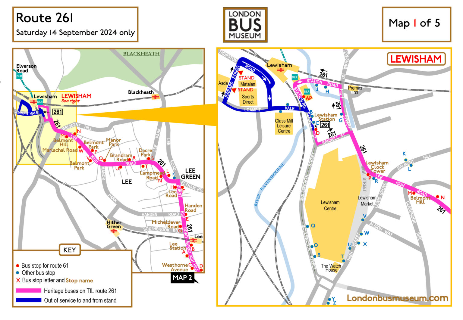 Routes 61 & 261 Heritage Day and Bromley Garage Open Day – London Bus ...
