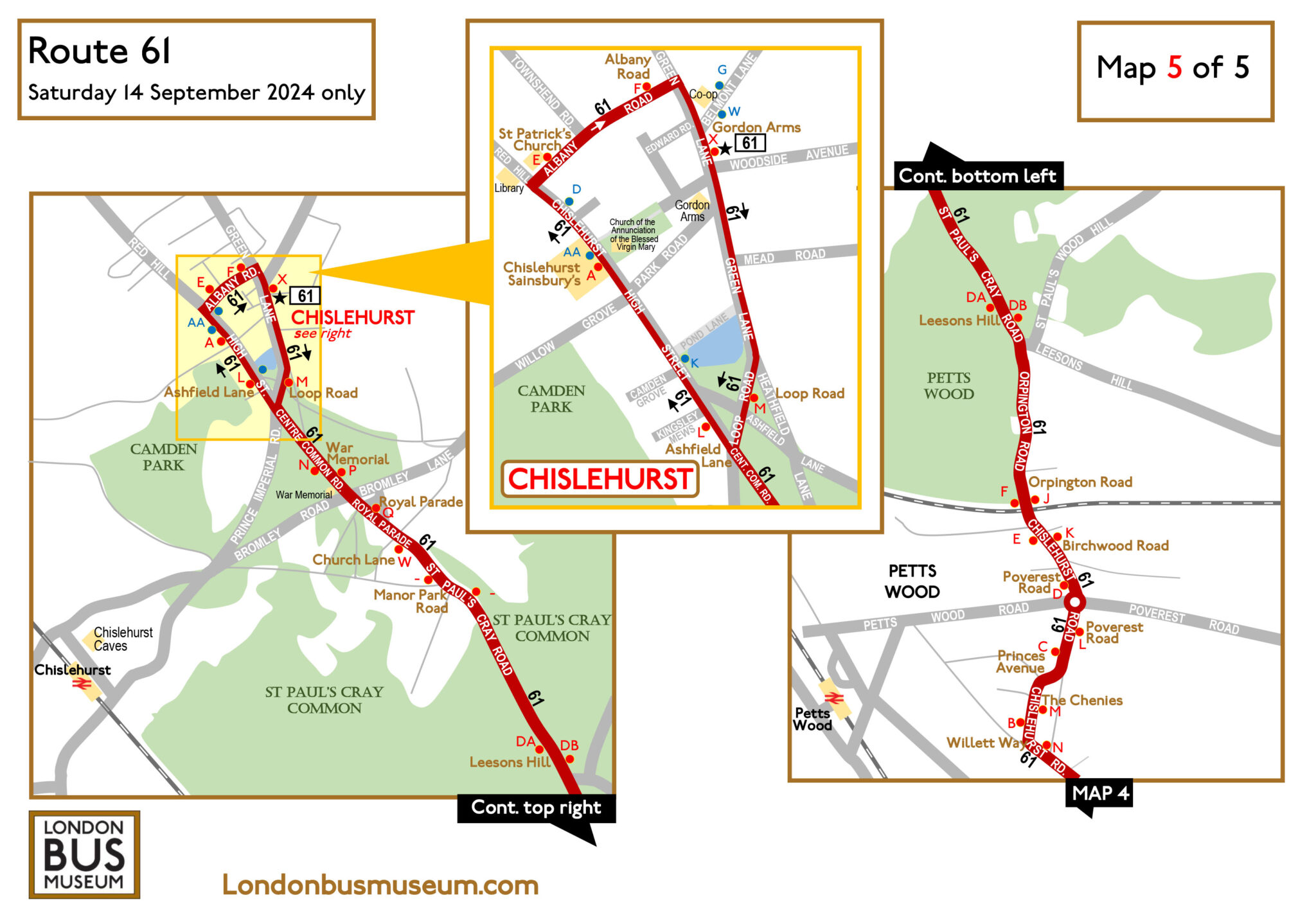 Routes 61 & 261 Heritage Day and Bromley Garage Open Day – London Bus ...