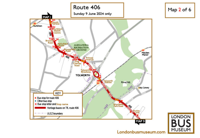 Route 406 Heritage Day - London Bus Museum