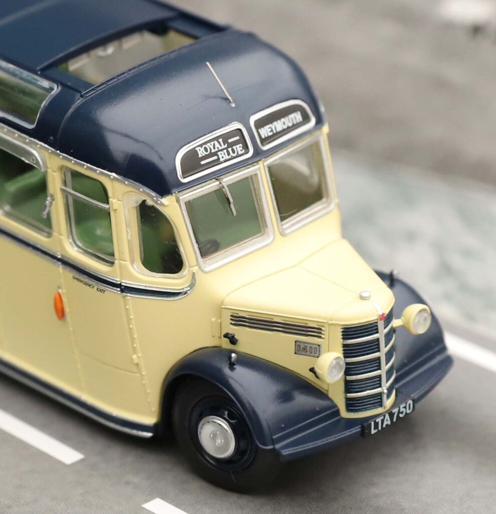 Bedford OB Royal Blue - a highly detailed model by Rapido 1:76 scale ...