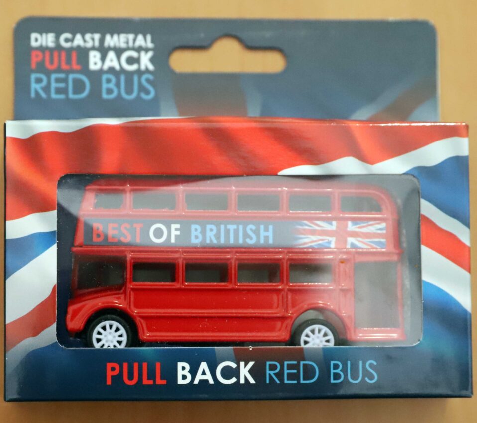 Pull-back London bus - London Bus Museum