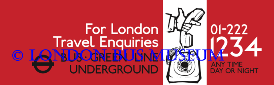 Six quality reproduction in-bus London Transport adverts from the late ...
