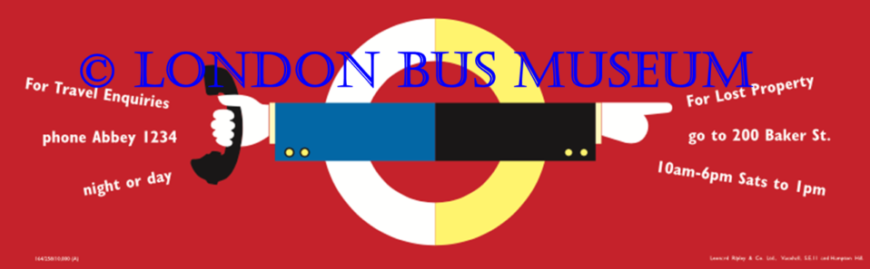 Six quality reproduction in-bus London Transport adverts from the late ...