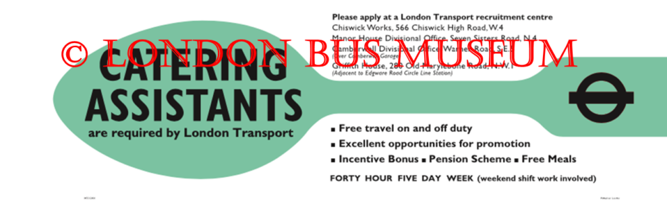 Six quality reproduction in-bus London Transport adverts from the late ...